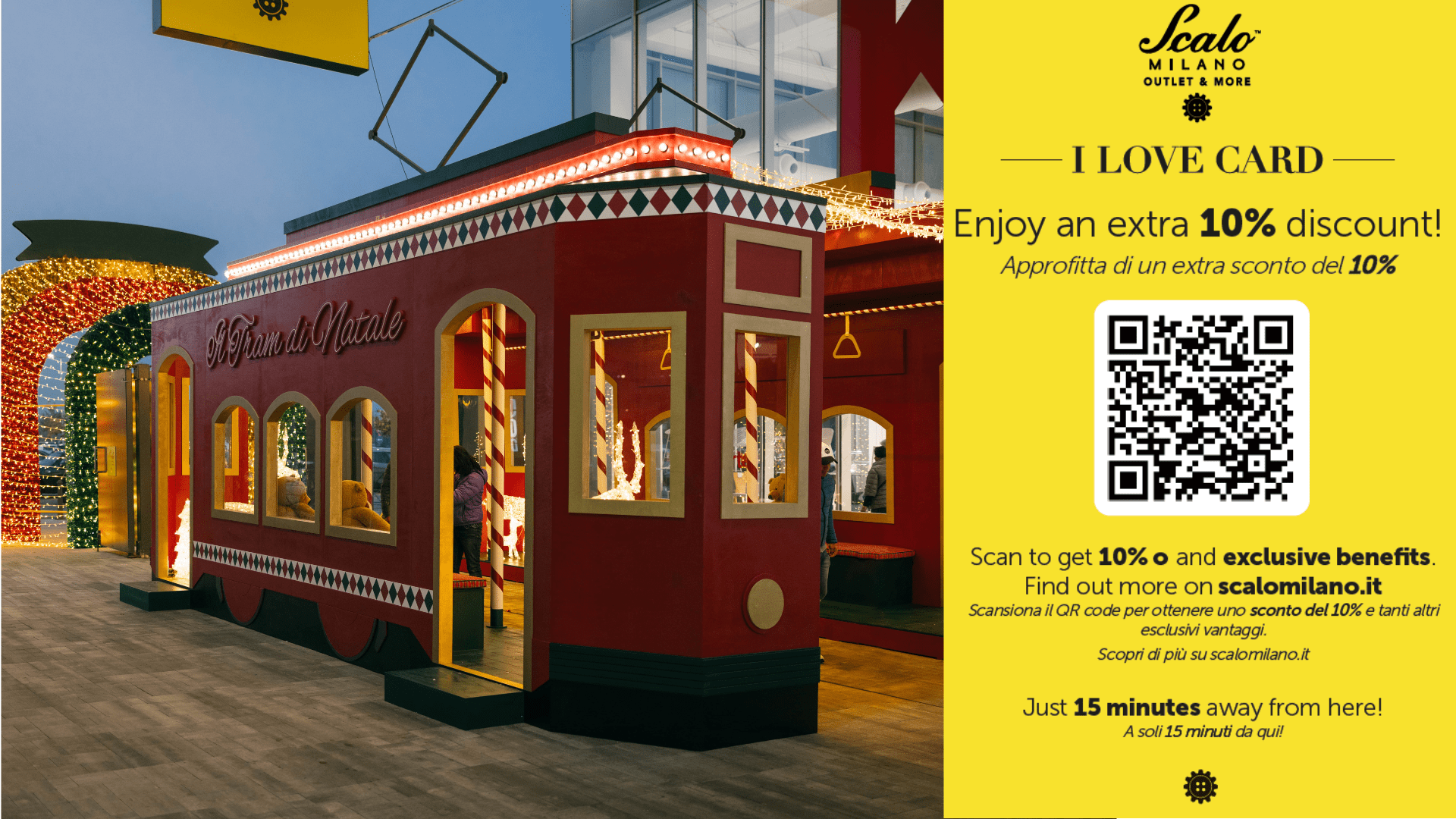 SCALO MILANO OUTLET & MORE - Compras y aldea navideña a sólo 15 minutos ...
